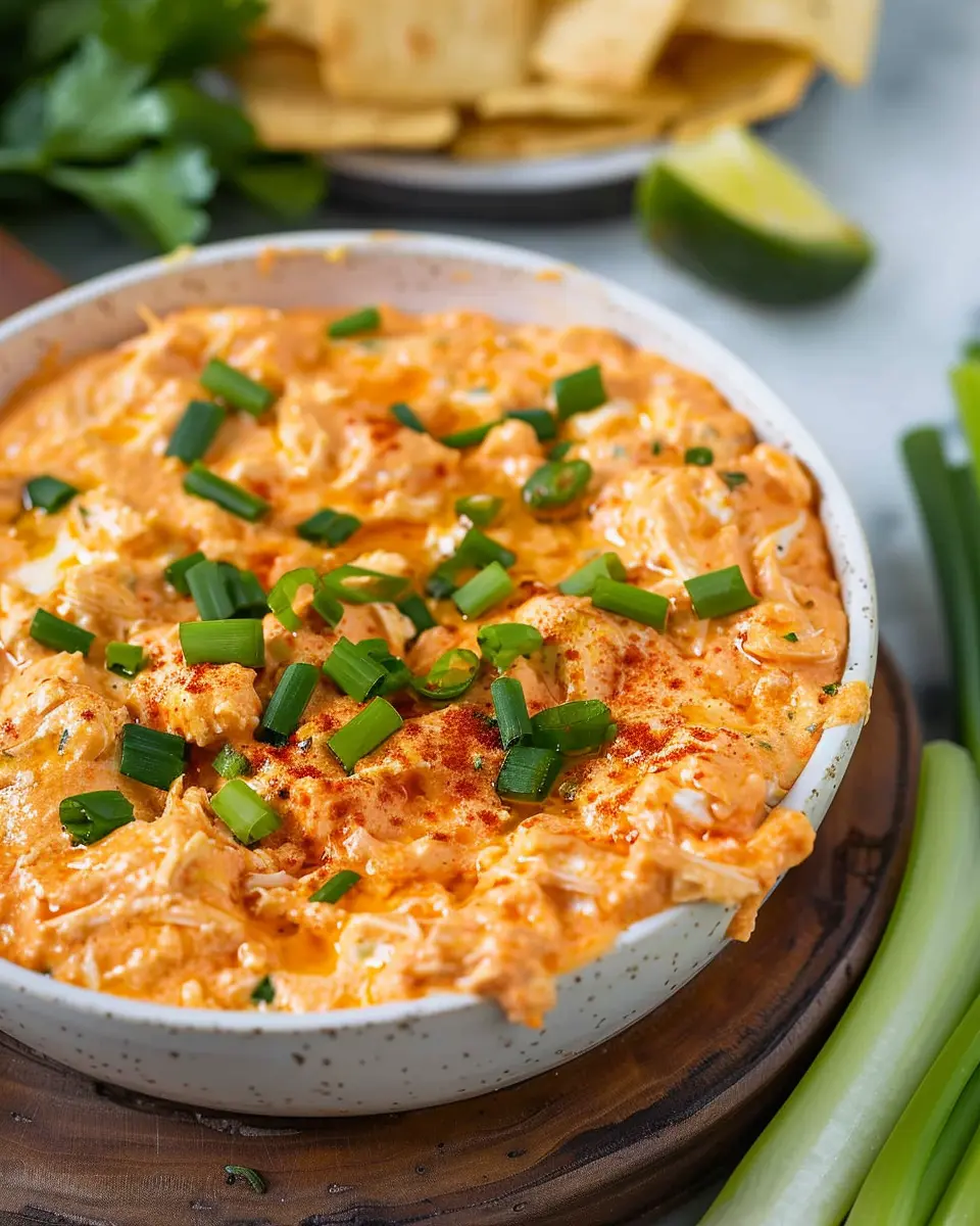 Crockpot Buffalo Chicken Dip Recipe