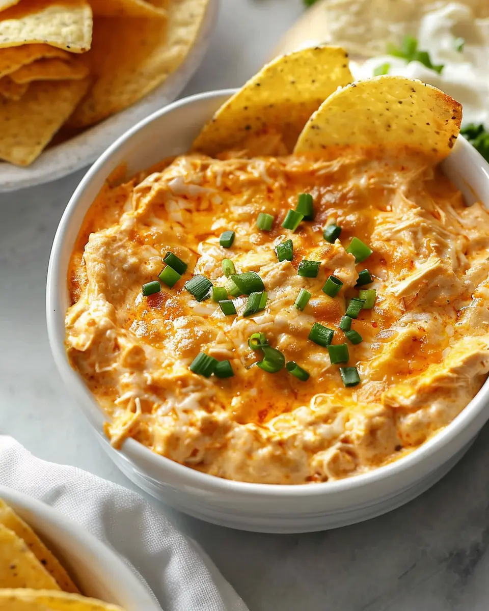 Crock Pot Buffalo Chicken Dip